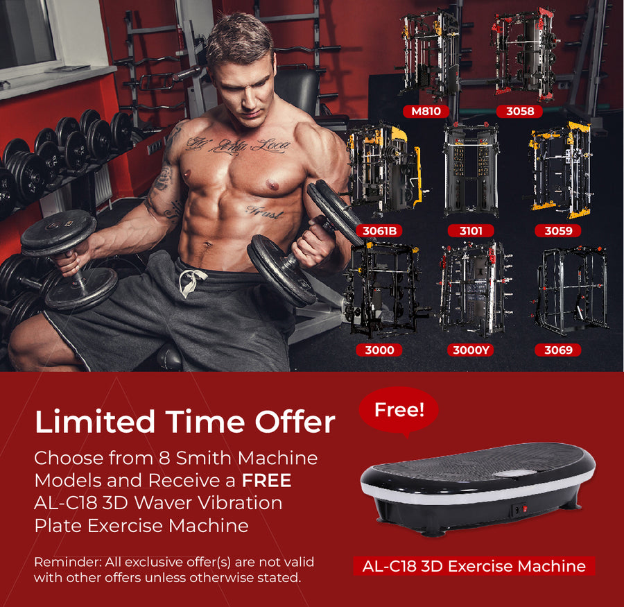 Altas Strength Home Gym Equipment Smith Machine AL-M810